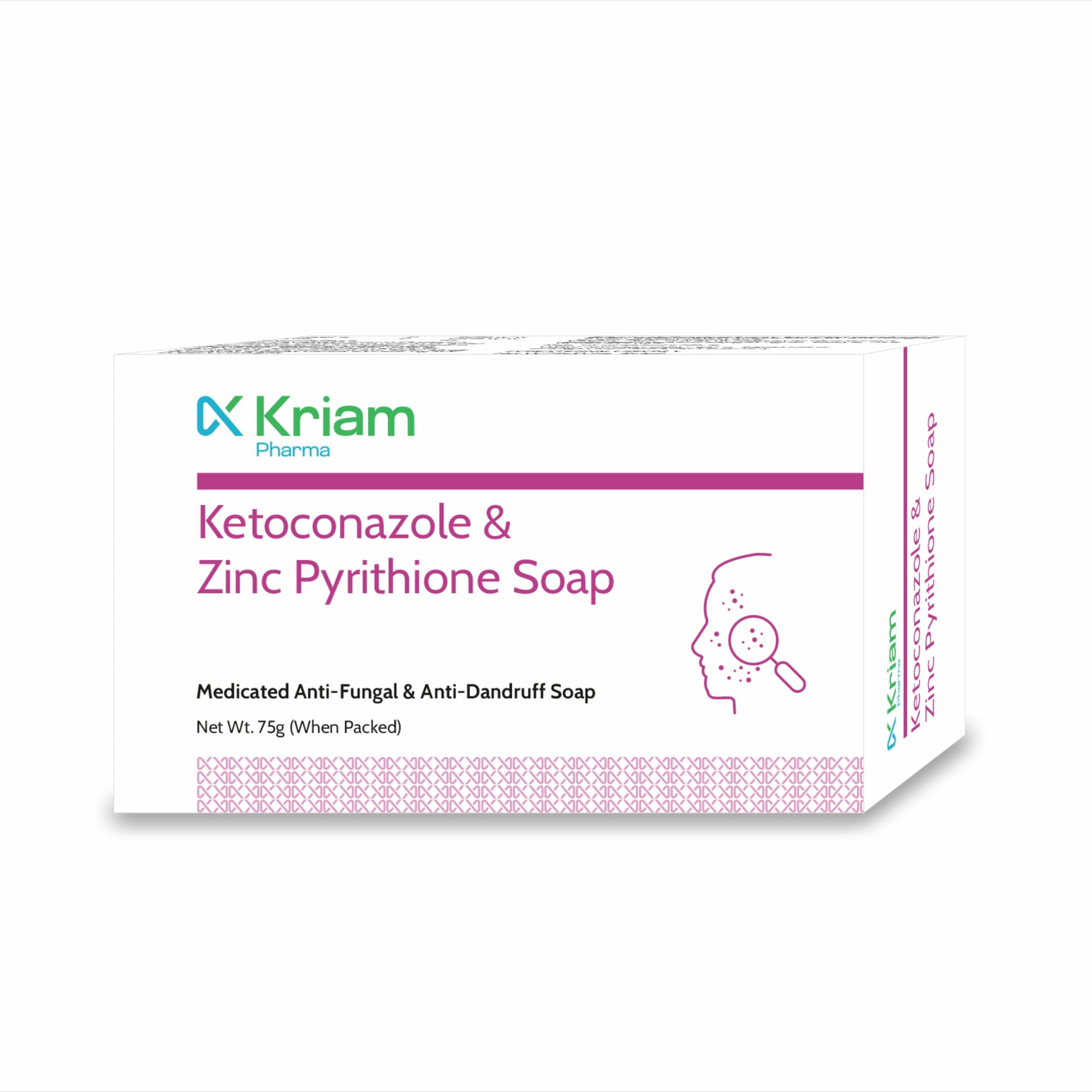 Ketoconazole & Zinc Pyrithione Soap – Kriam Pharma - Next Generation ...